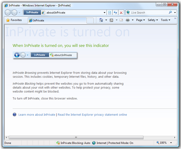 New Internet Explorer 8 Security & Privacy Features Could Keep You From ... New Internet Explorer 8 Security & Privacy Features Could Keep You From ...